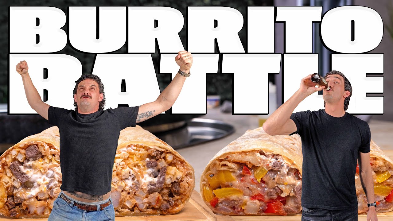 THE ULTIMATE BURRITO THROWDOWN 🌯🔥 | SONS OF SAM THE COOKING GUY - YouTube