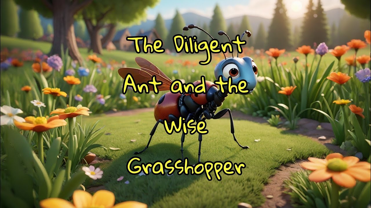 The Diligent Ant and the Wise Grasshopper - YouTube