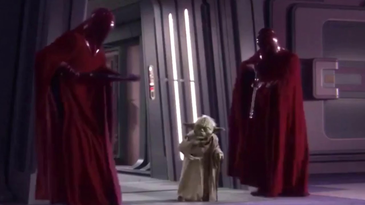 Yoda Forcing Guards For 5 Minutes - YouTube