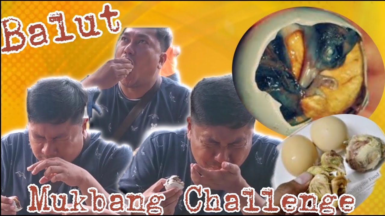 BALOT/BALUT MUKBANG CHALLENGE Gone Wrong | First time! #balot #balut # ...