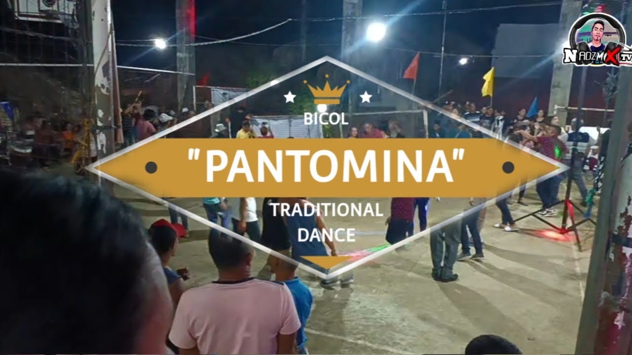 PANTOMINA | BICOL TRADITIONAL DANCE | BRGY.SABLAYAN FIEST OF SANTA ROSA ...
