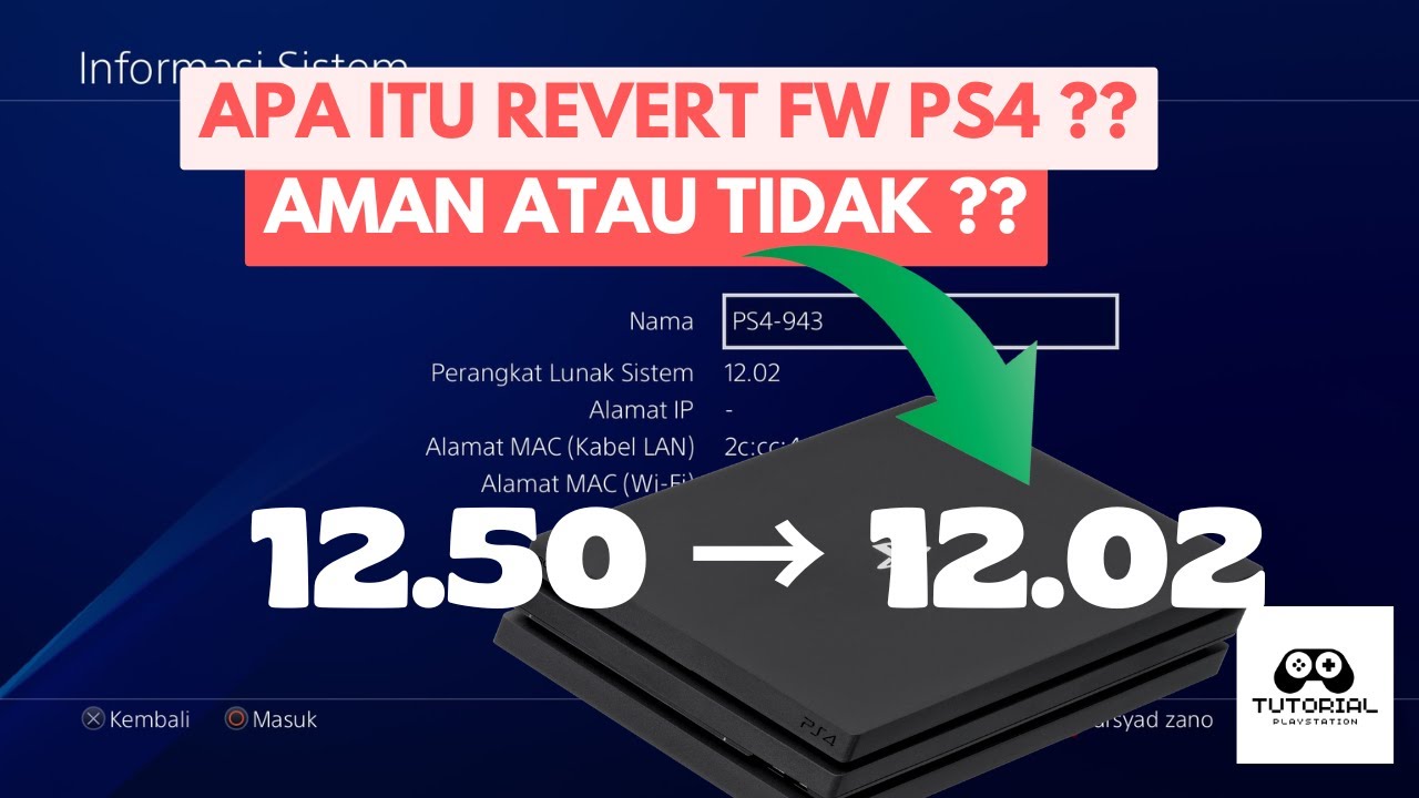 APA ITU REVERT FW PS4 ?? AMAN ATAU TIDAK ?? - YouTube
