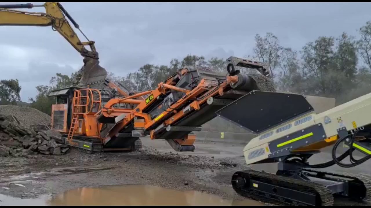 Impactor - Rockster R1100DS Impactor with SMA65TS Radial Stacker ...