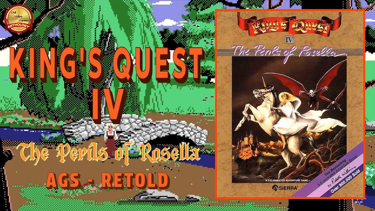 📽 King's Quest 4: The Perils of Rosella – AGS Retold - YouTube