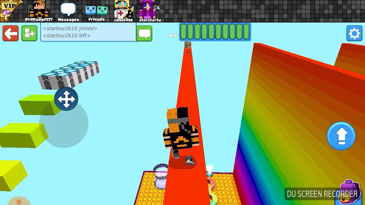 BlockStarPlanet Flying Glitch 2018 - YouTube