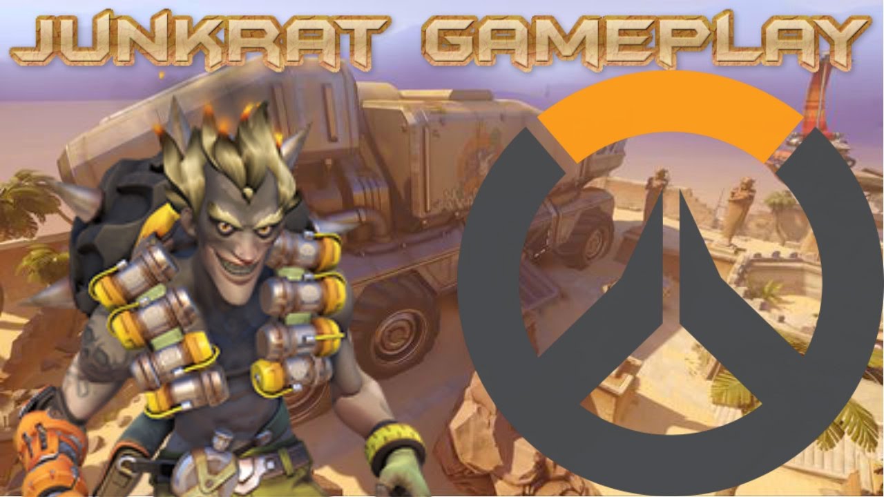 Overwatch: Junkrat gameplay - YouTube