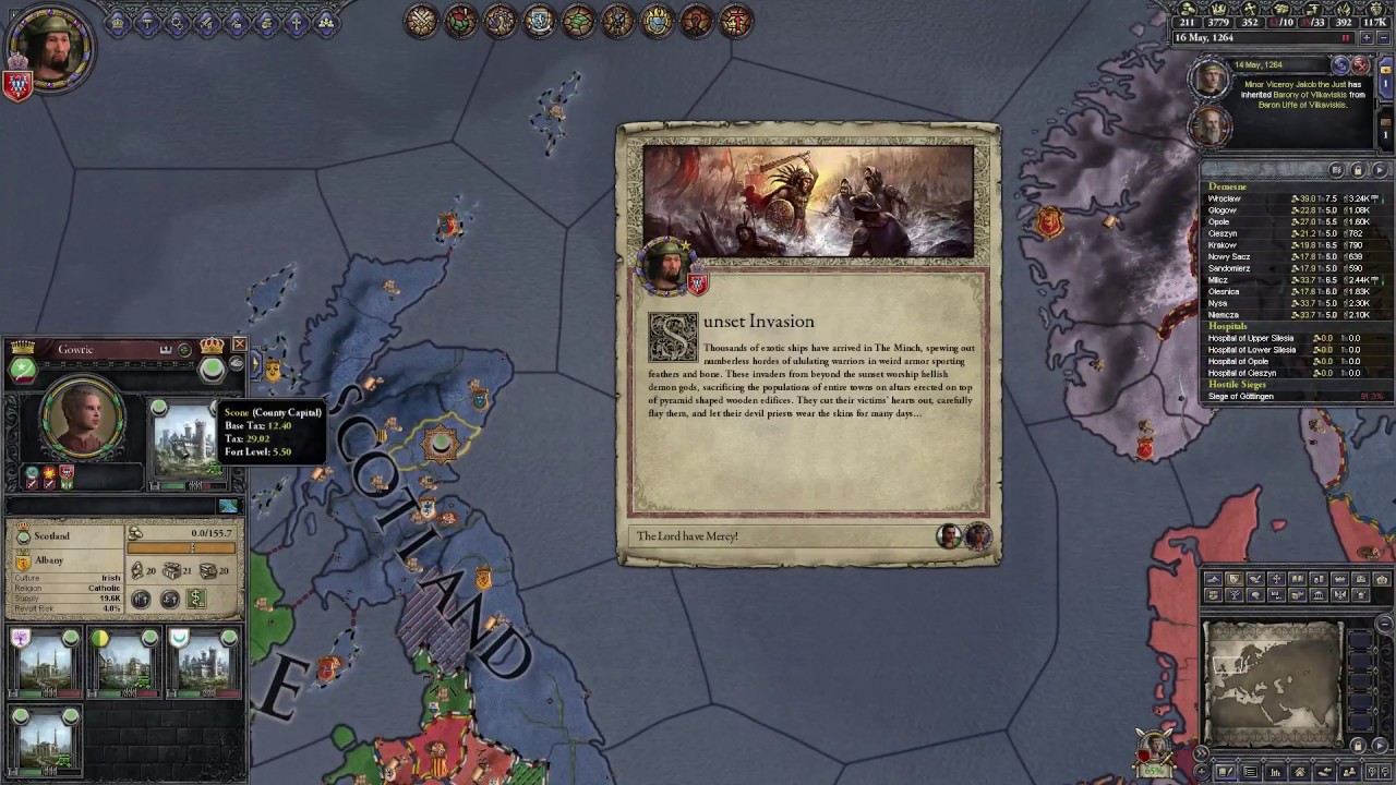 CK2 - Poland Ep.70 Aztecs!!!!! - YouTube