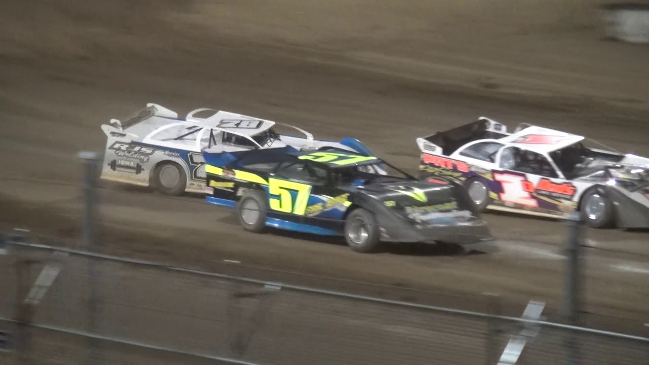 IMS Late Model feature Independence Motor Speedway 4/28/18 - YouTube