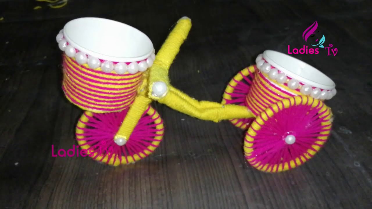 How to Make Miniature Cycle || DIY Mini Bicycle || Mini Bicycle Idea ...