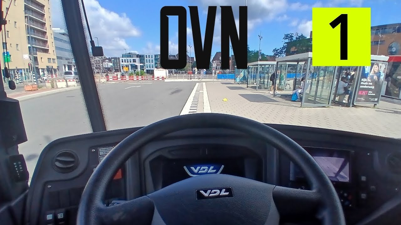 Transdev lijn 1 Hilversum Station 🔄 Kerkenlanden(LOOPLIJN) - YouTube