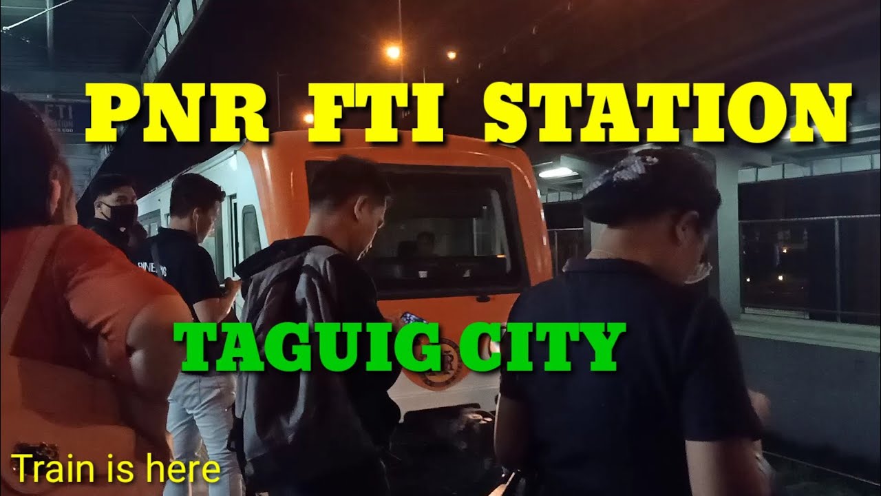 PNR FTI STATION TAGUIG CITY - YouTube