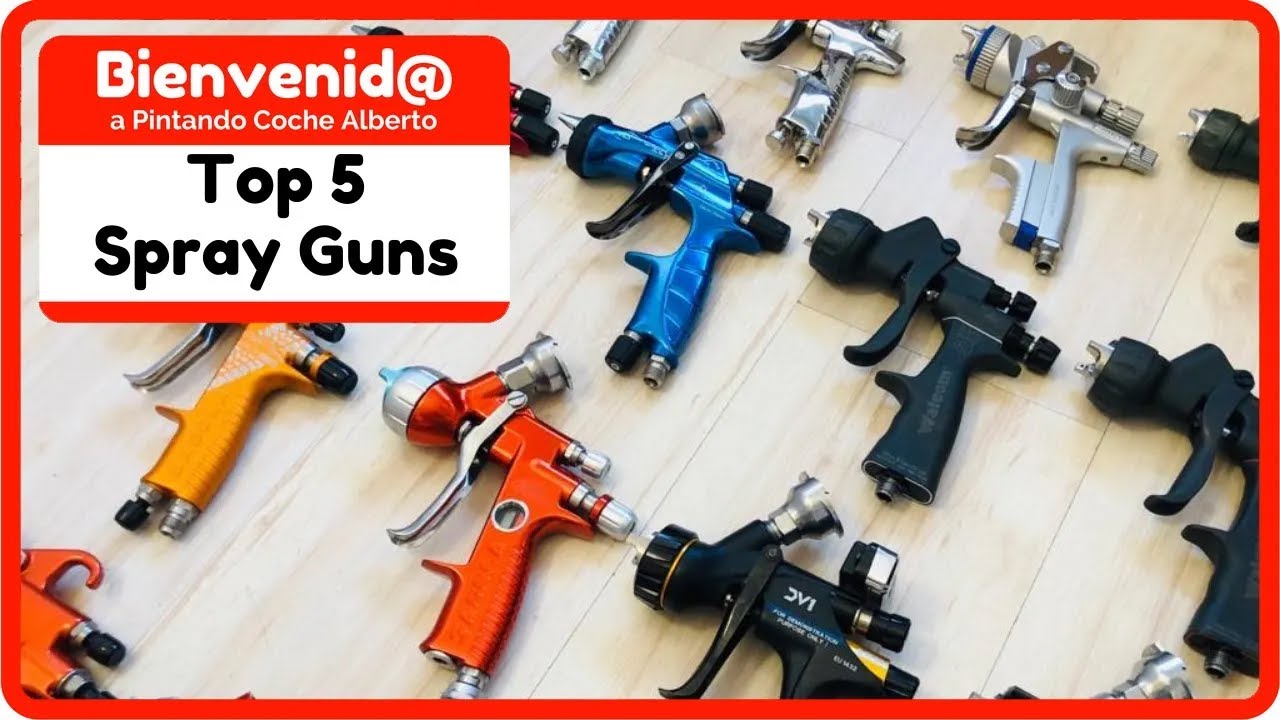 Las pistolas de pintura más valoradas: Top 5 del mundo - YouTube