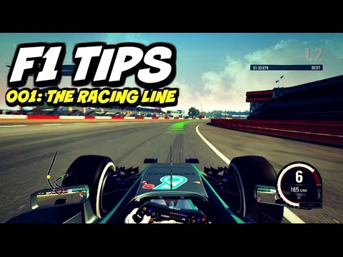 F1 TIPS: Turning off the racing line - YouTube