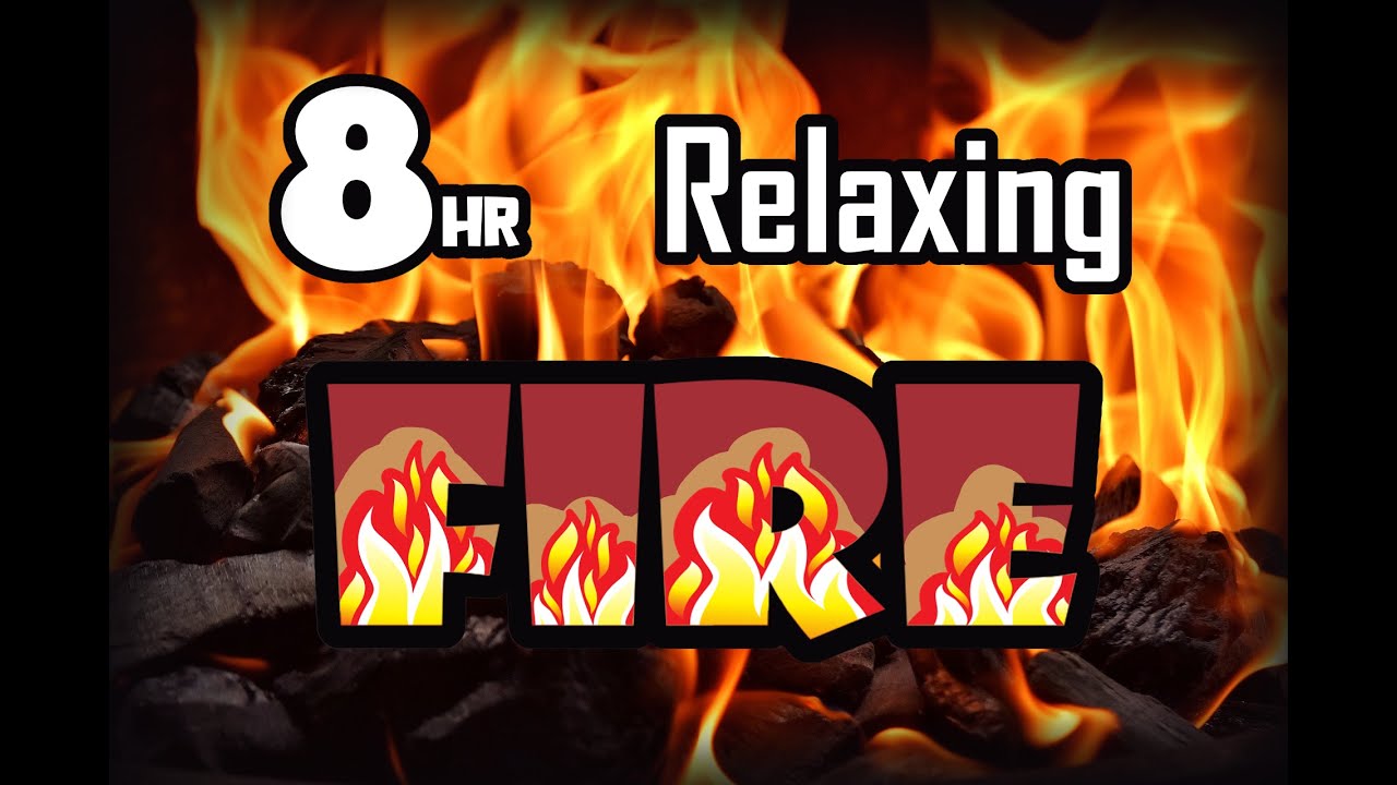 8 Hours of Calming Fire Sounds With Crackle and Healing Visuals ...