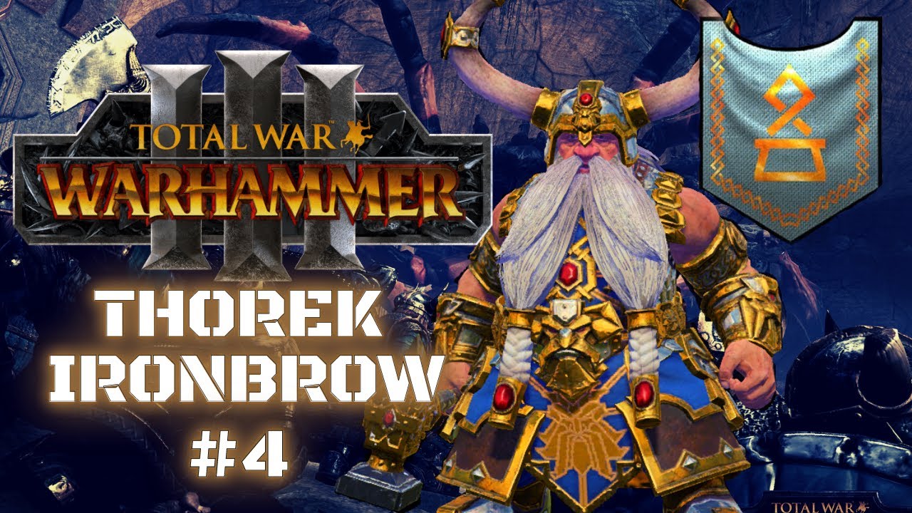 A HORA DE BATER NO CALANGO CHEGOU E RANCOR CONTRA RATOS- THOREK IRONBROW - WARHAMMER III #4 PT ...