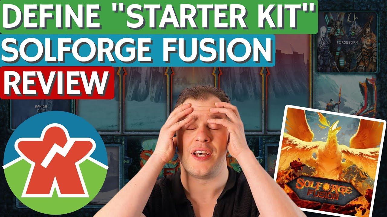 Solforge Fusion - Define "Starter Kit" - Board Game Review - YouTube