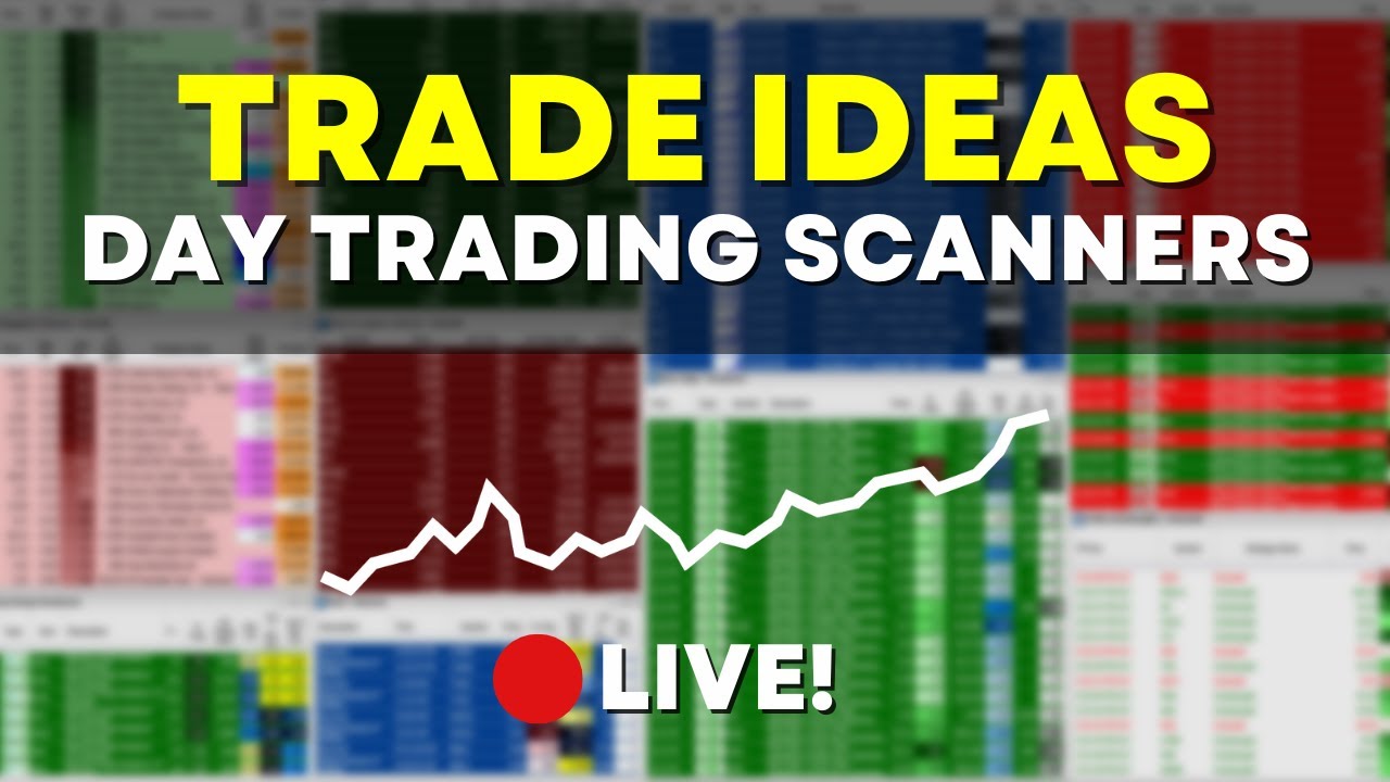 🔴LIVE: Trade Ideas Scanners For Day Trading - Breakouts, Unusual Volume ...