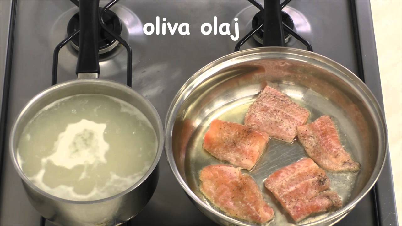 Citromos halfilé párolt rizzsel by Fókusz - YouTube