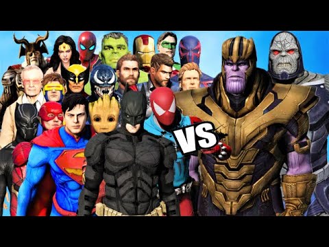 SUPERHEROES vs VILLAINS - The Avengers, X-Men, Guardians, Justice ...