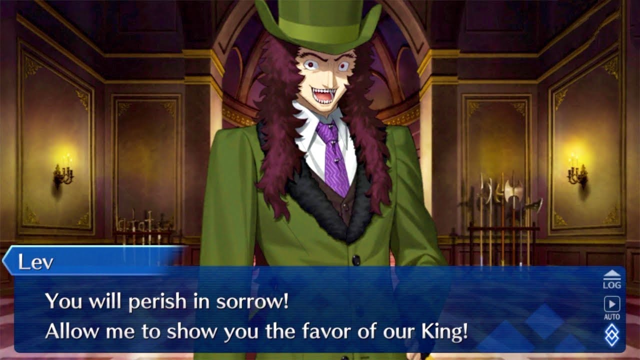 Lev Lainur battle Fate Grand Order - YouTube