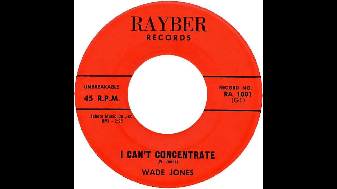 WADE JONES & GROUP I CAN'T CONCENTRATE - YouTube
