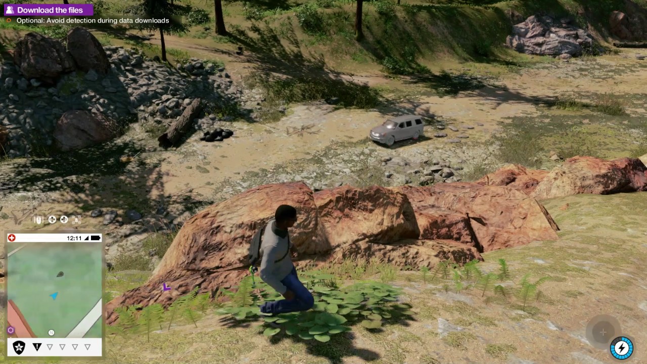 WATCH_DOGS 2 Side mission Download the files from FBI - YouTube