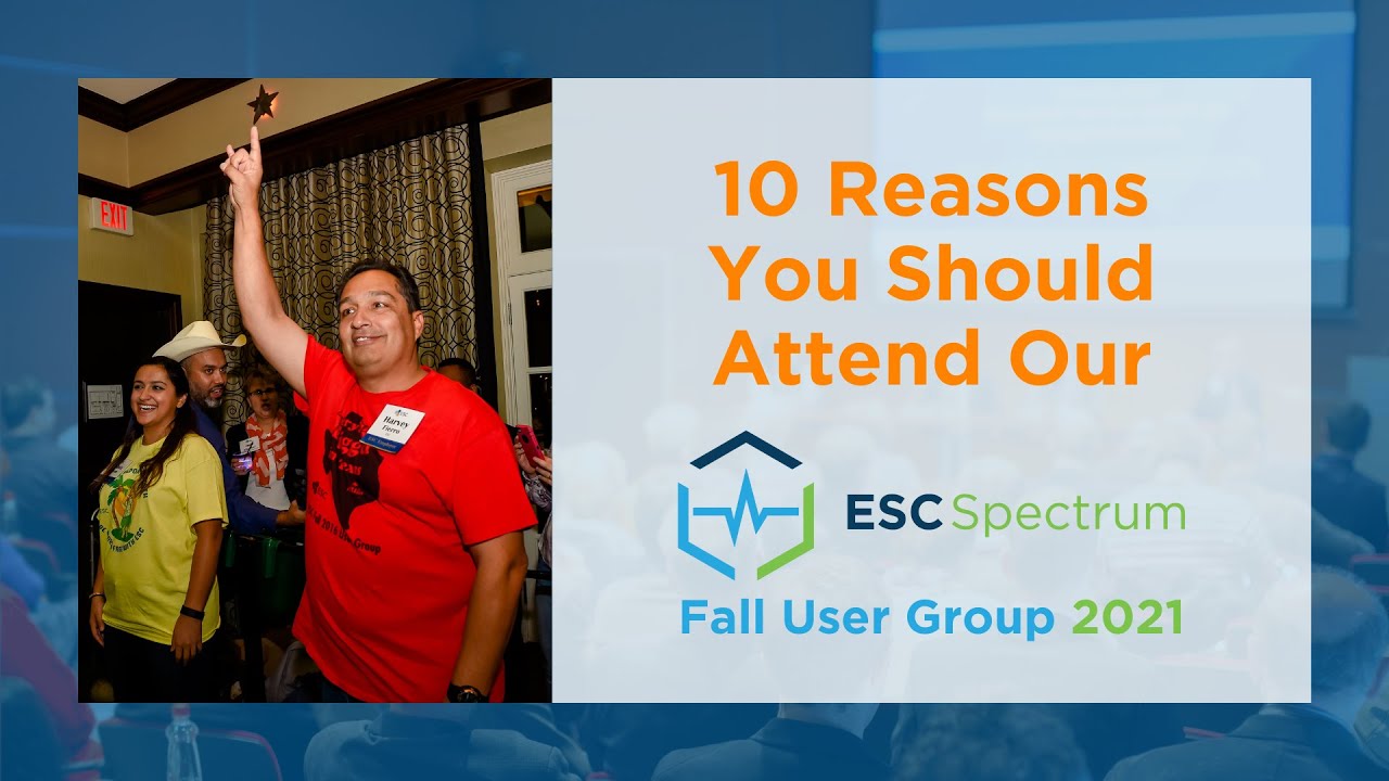 Register for ESC Spectrum's Fall 2021 User Group in Pensacola, FL ...