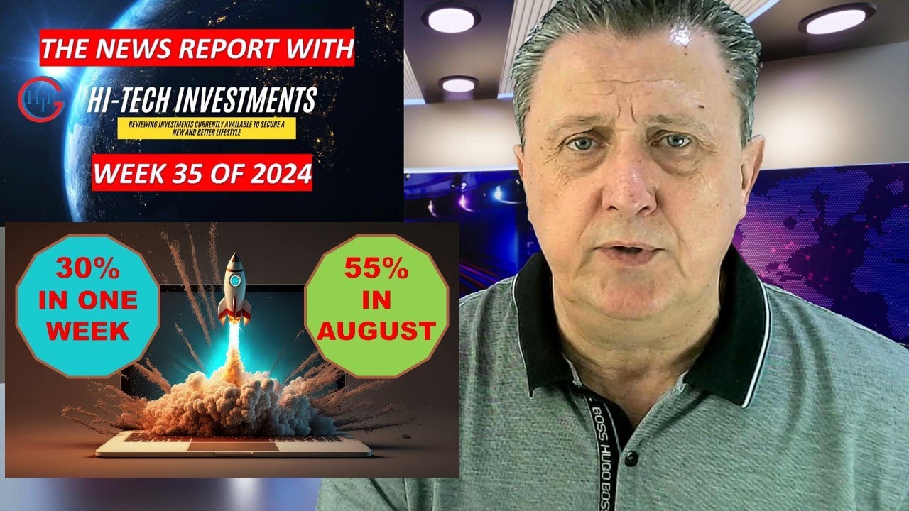 WEEK 35 NEWS STUDIO 🌍 HI-TECH INVESTMENTS 💲 NEW PROFIT RECORD HIT 55% ...