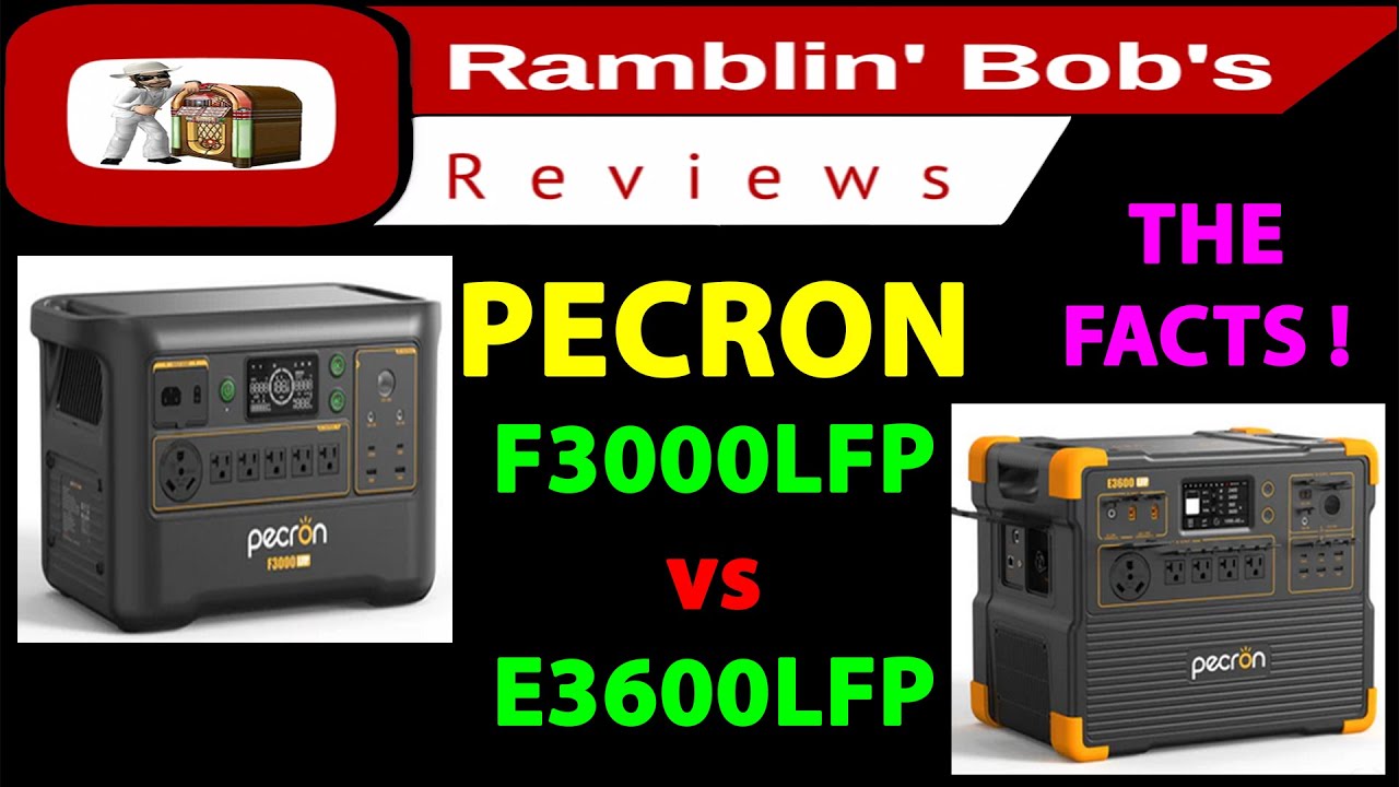 PECRON F3000LFP vs E3600lfp - WHAT SYSTEM IS BETTER ? (((((PART 1 ...