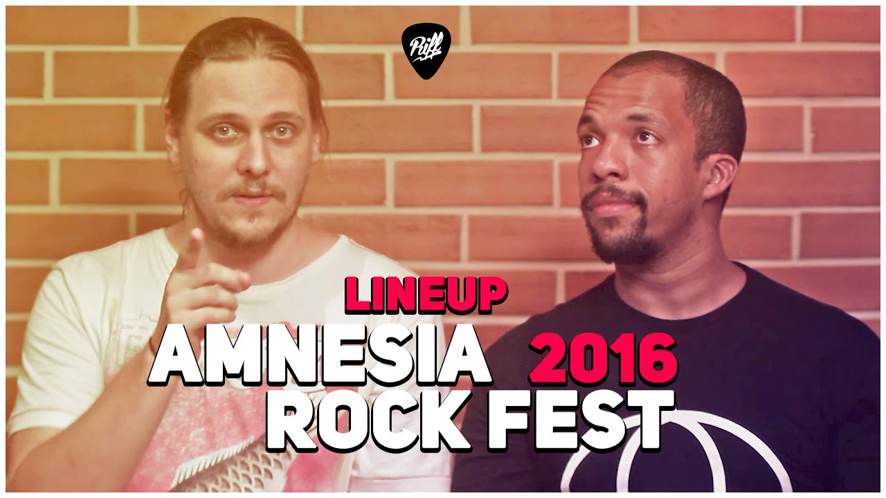 AMNESIA ROCK FEST 2016 | LINE-UP RIFF #1 - YouTube