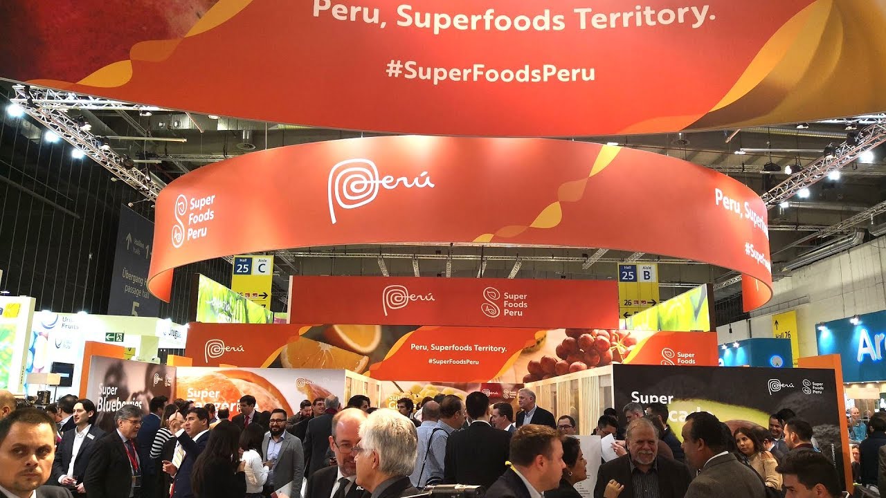 Fruit Logistica 2019 - Pabellón de Perú - YouTube