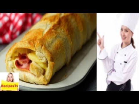 How To Make Giant croque monsieur roll At Home - YouTube