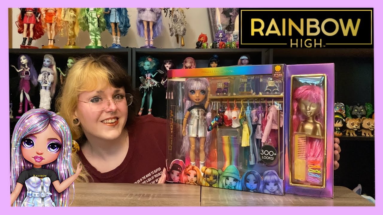 A Hit and Miss Review + Unboxing: Avery Styles from Rainbow High - YouTube