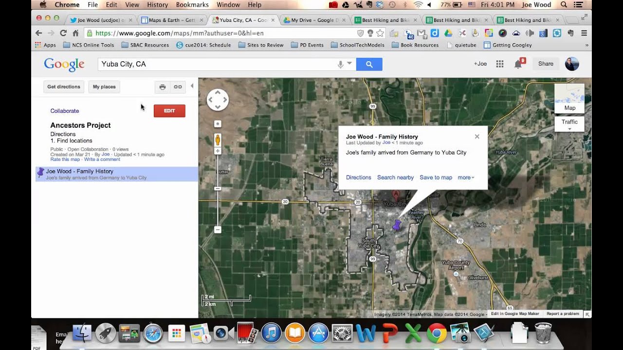 Google Maps Storytelling - #CUE14 Google Apps Demo Slam - YouTube