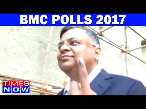 BMC Polls 2017: Tata Sons Chairman - Natarajan Chandrasekaran Casts His ...