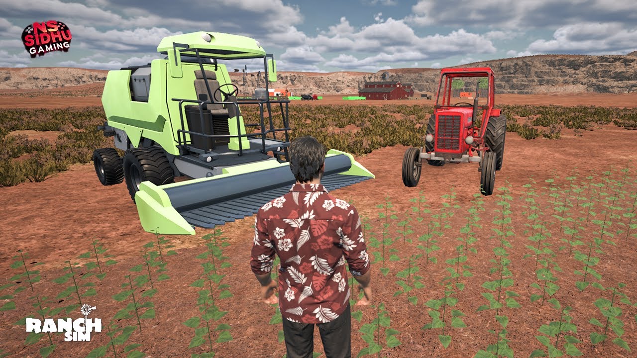 I Started Farming With Bought New Tractor In Ranch Simulator Part 15 ...