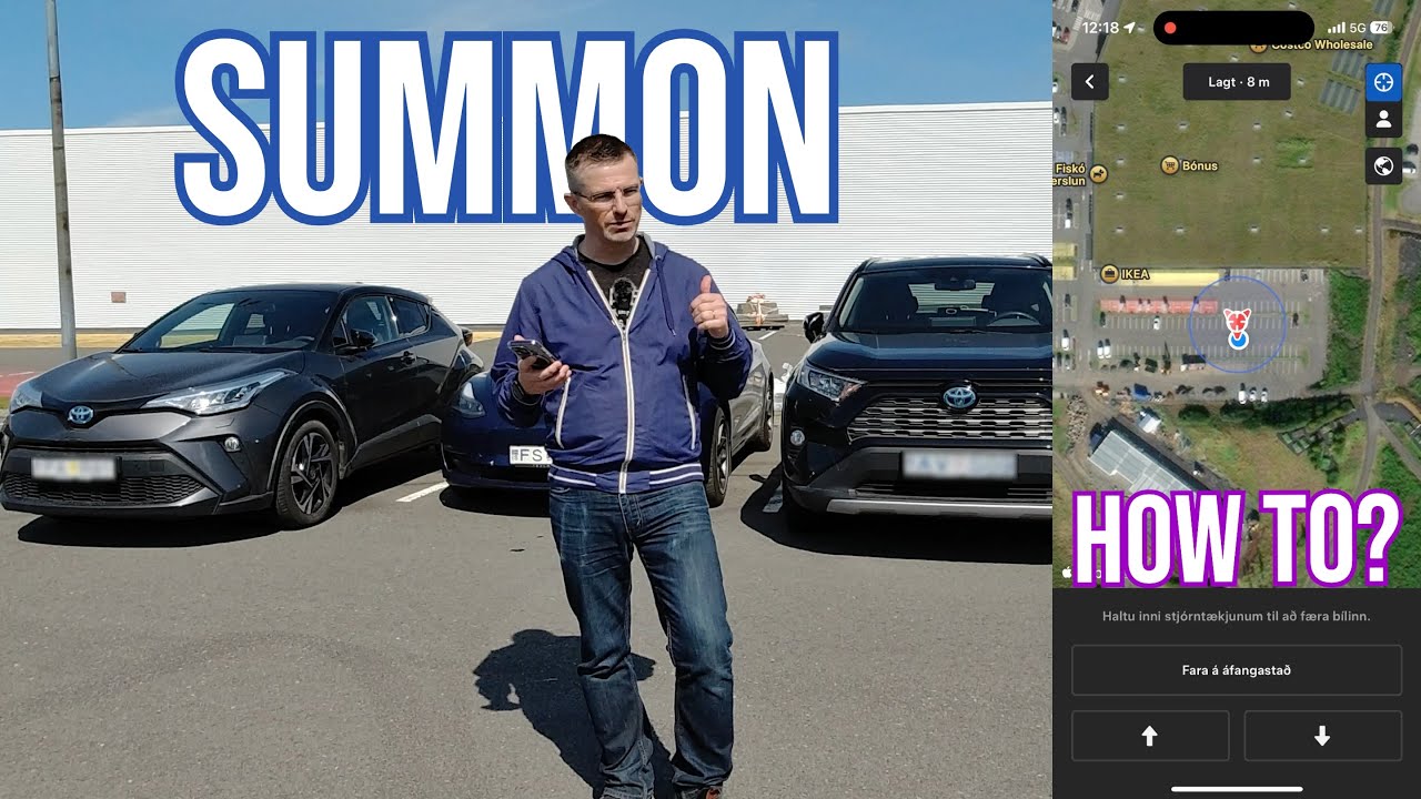 Tesla Model 3 - How to Use Summon - YouTube