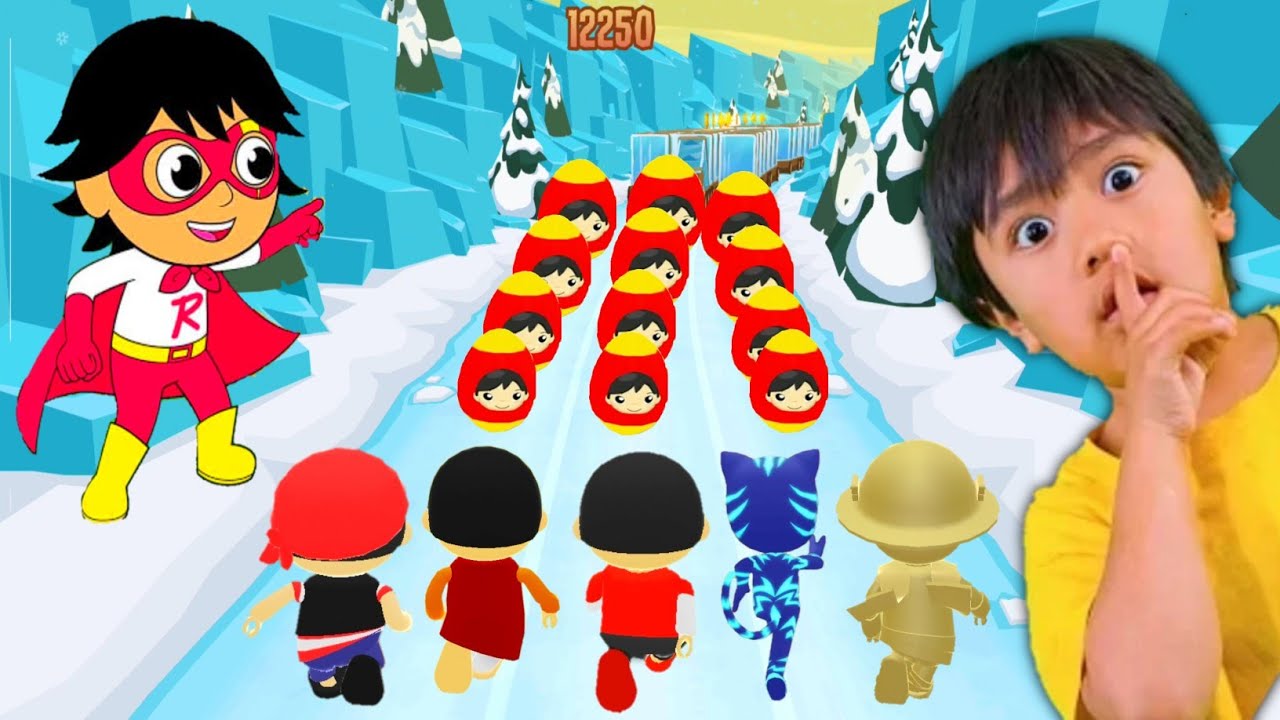 Tag with Ryan - Red T-Shirt Ryan vs India Ryan vs PJ Masks Catboy vs ...