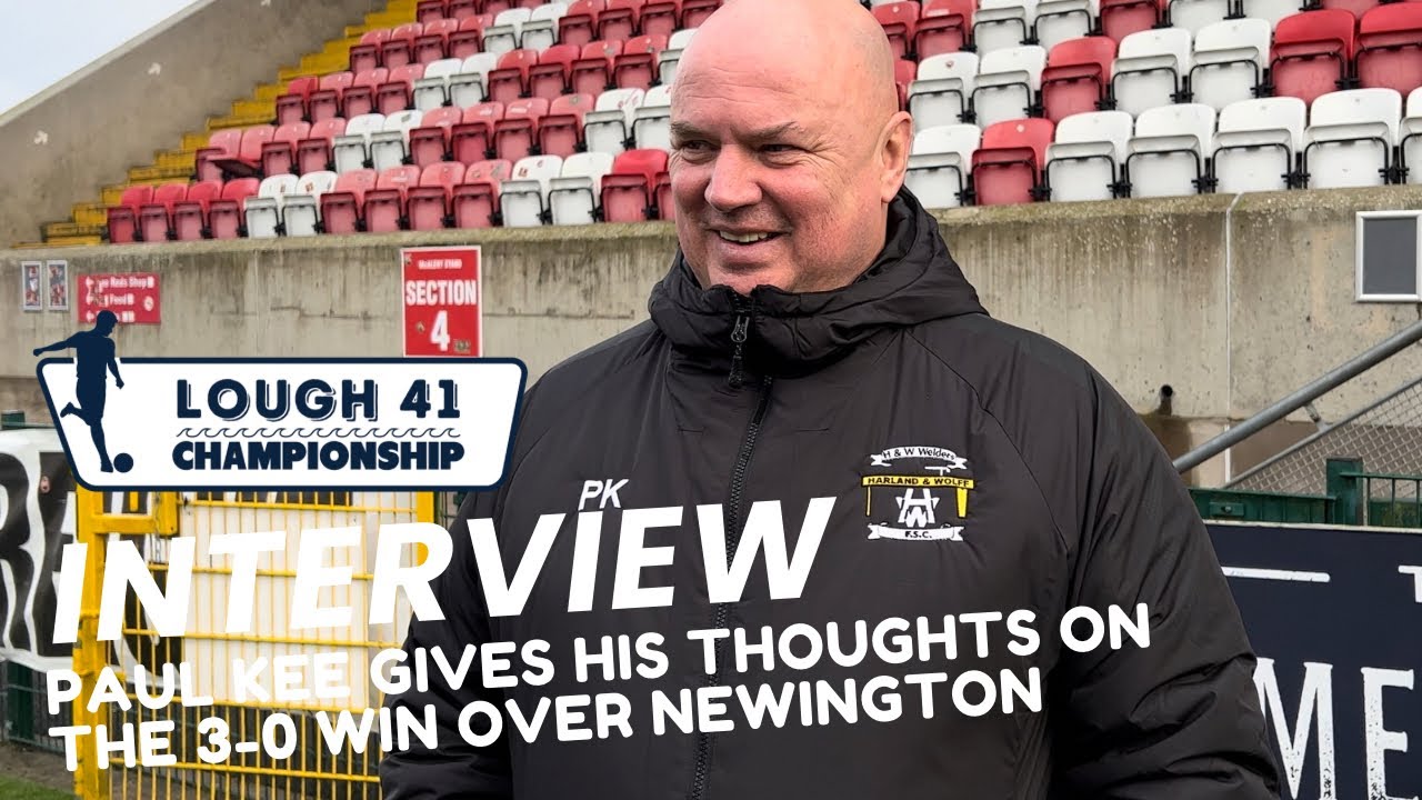 INTERVIEW| Paul Kee gives his view on the 3-0 Away Win over Newington ...