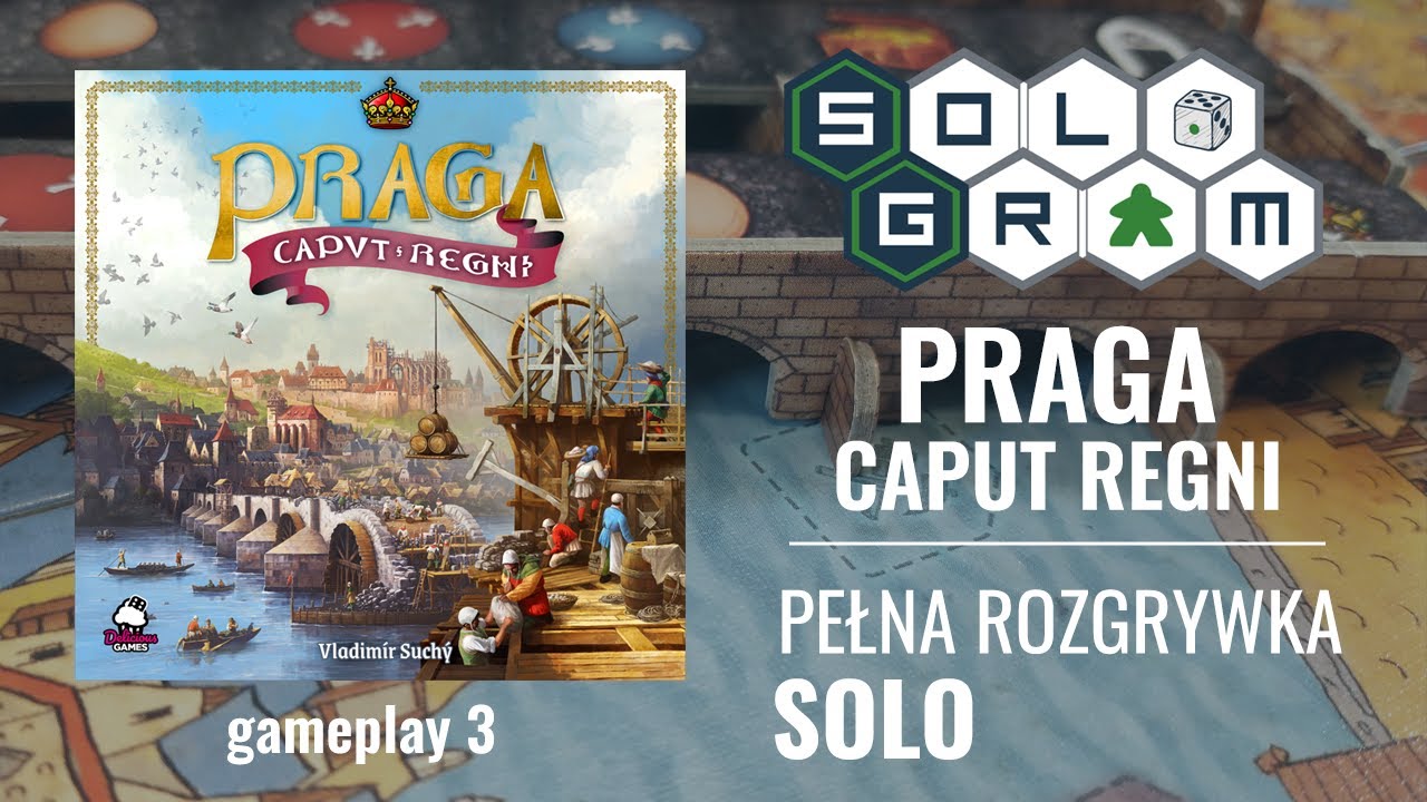 Praga Caput Regni | pełna rozgrywka solo (Peter Parler) | zasady gry ...