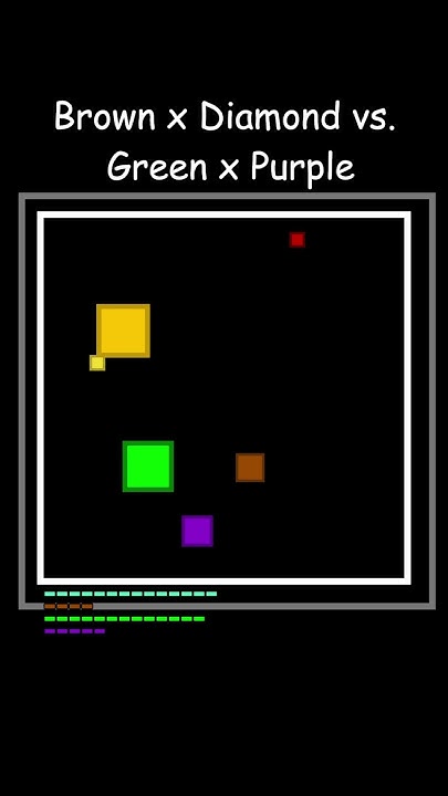 The squares teamed up?? #square #simulation #coding #battle #color #1v1 #relaxing - YouTube