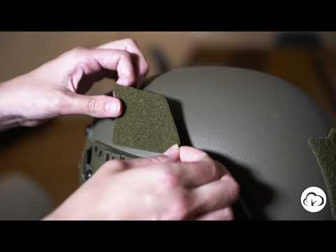 Application of Velcro (CAP 2) and Helmet Cover (CAC 2)