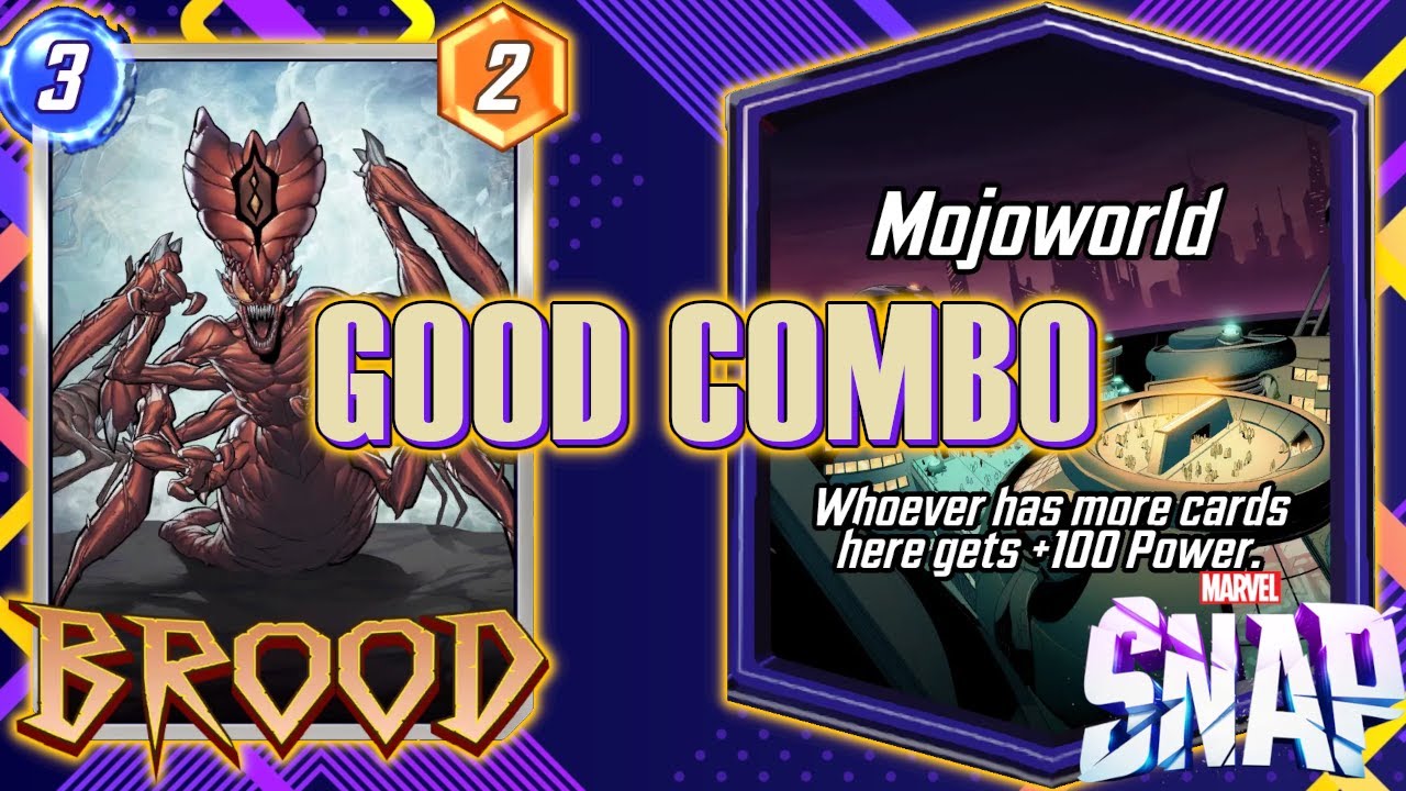 MOJO WORLD & BROOD are GREAT TOGETHER - Silver Surfer Combo Deck Marvel ...