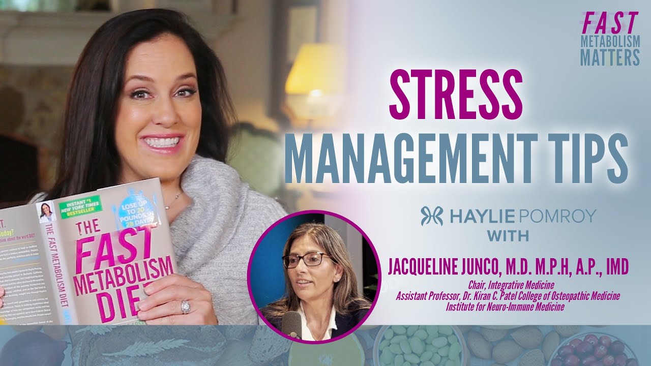 Stress Management Tips with Dr. Jacqueline Junco - YouTube