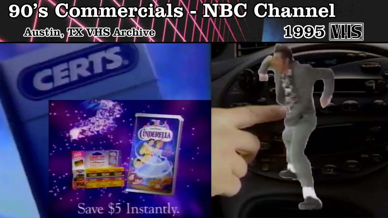 1995 Commercials NBC Channel (Prime Time ) - YouTube