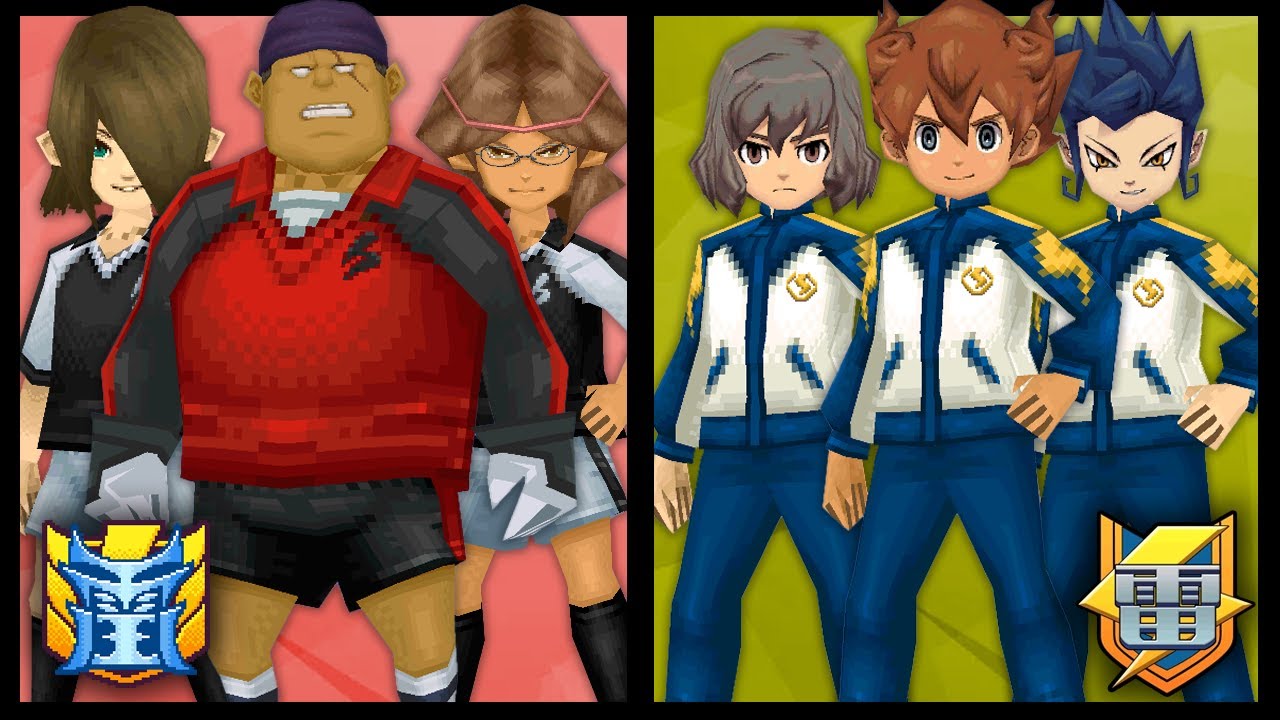Young Inazuma vs Raimon (GO) - Inazuma Eleven Dream Match - YouTube