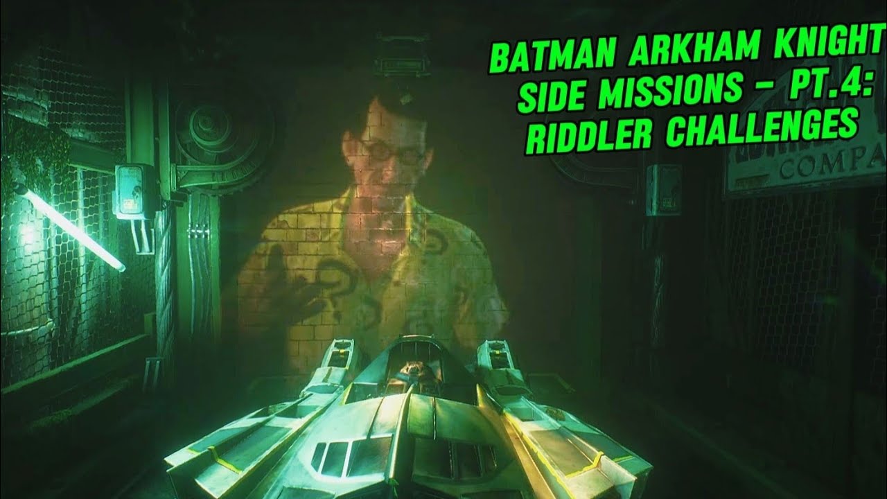 BATMAN: ARKHAM KNIGHT Side Missions - Pt.4: Batman face off against The ...