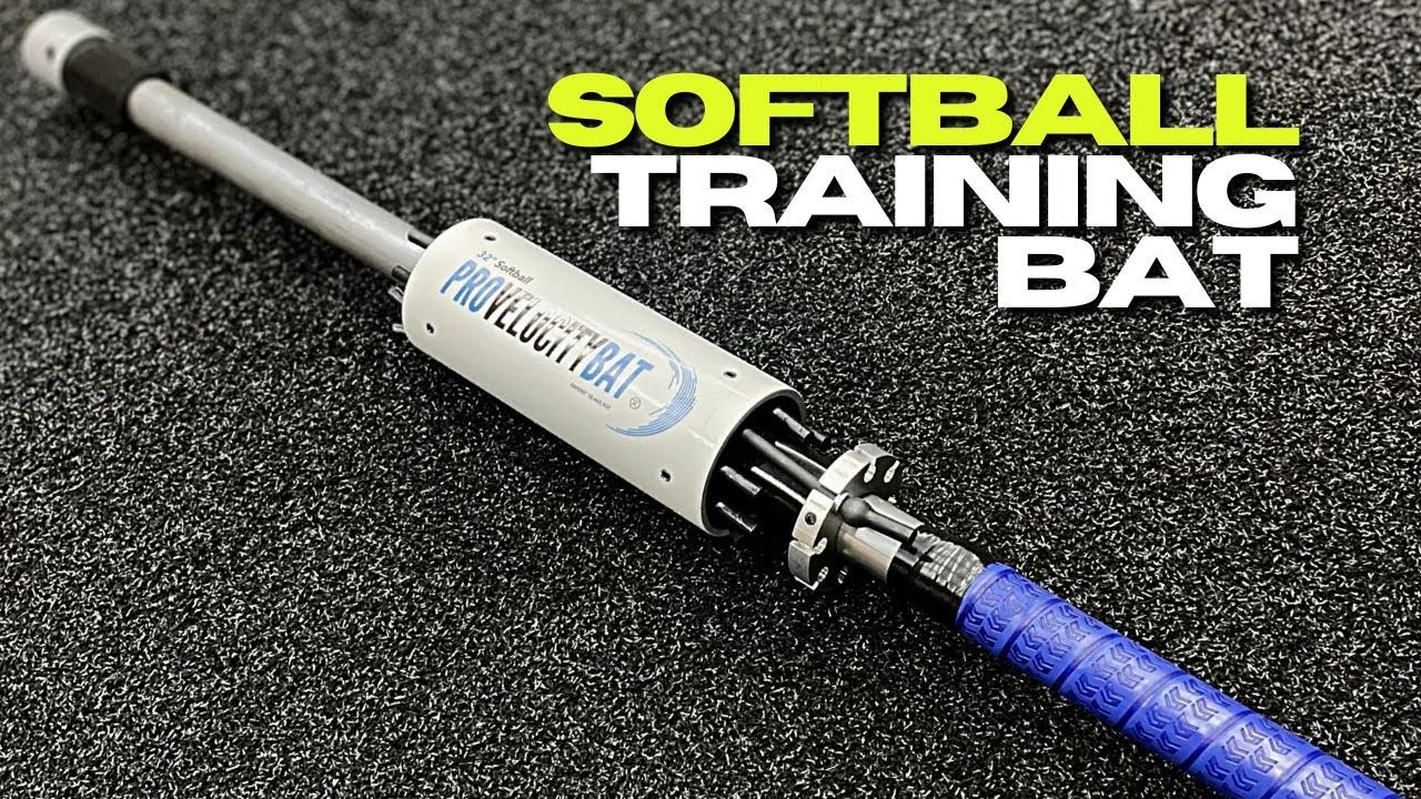 Softball Training Tool For Bat Speed - YouTube