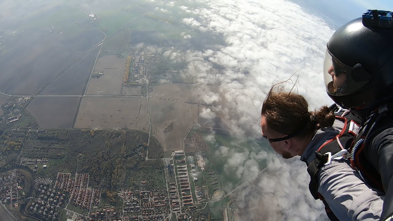 Tandem skydiving at Lisiciji Jarak airport with “Tandem skok Beograd ...