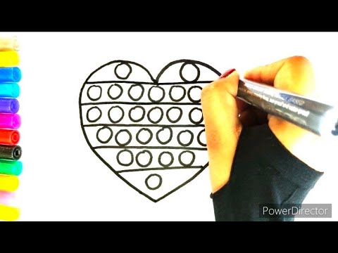 POP IT | How to draw Fidget Toys Drawing Tutorial Art#popit #fidgettoys ...